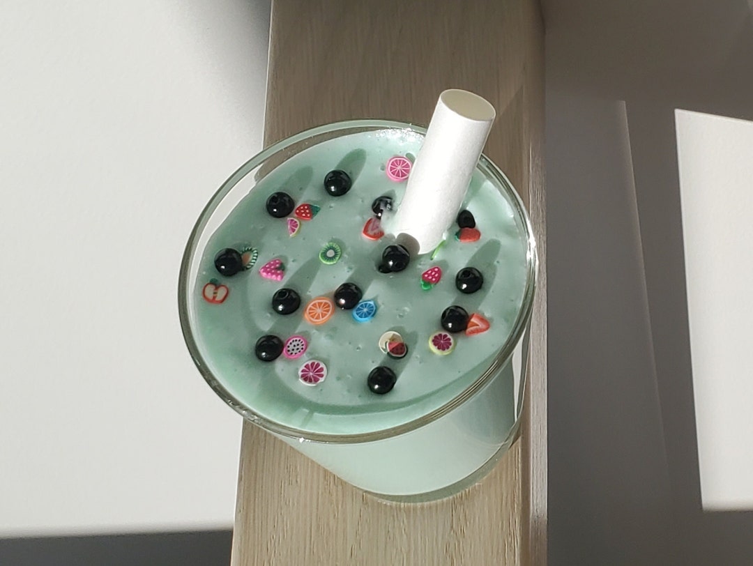 Kiwi Boba Slime - Etsy