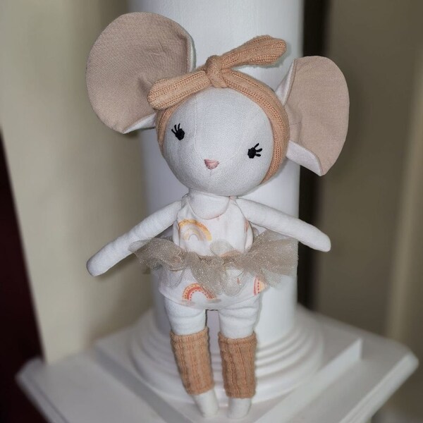 Baby Mouse Doll - Etsy UK