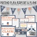 Pretend Play Airport Printable Bundle, Airplane Travel Dramatic Play ...