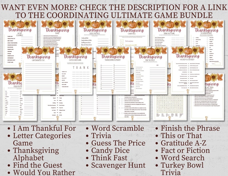 Printable Thanksgiving Roll A Story Dice Game, Thanksgiving Dice Game ...