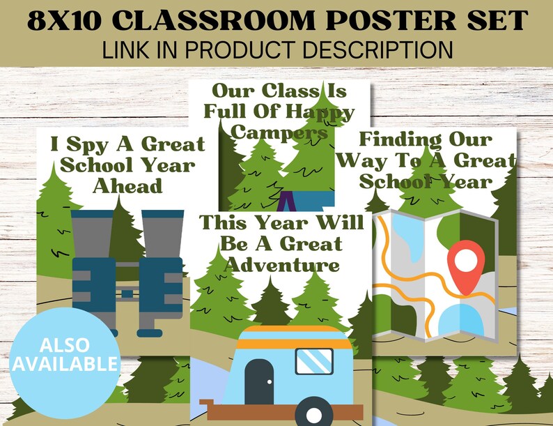 Printable ABC Alphabet Matching Learning Game Flashcards, Camping ...