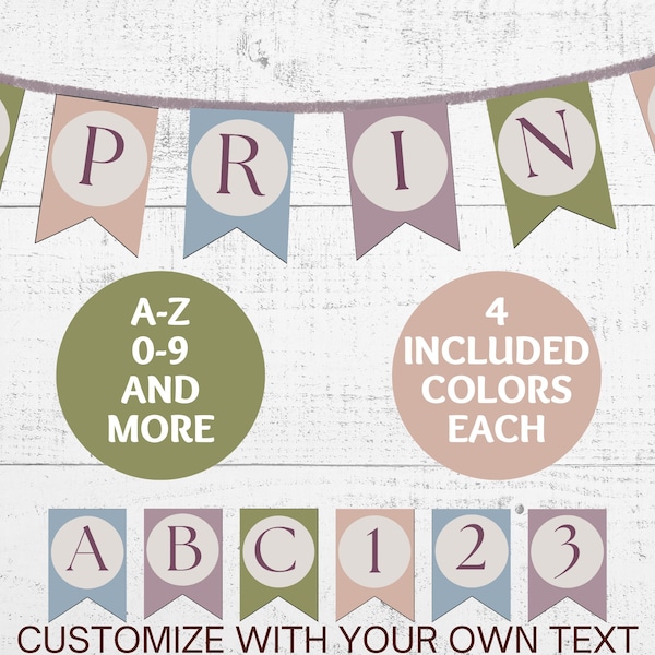 Spring Banner - Etsy