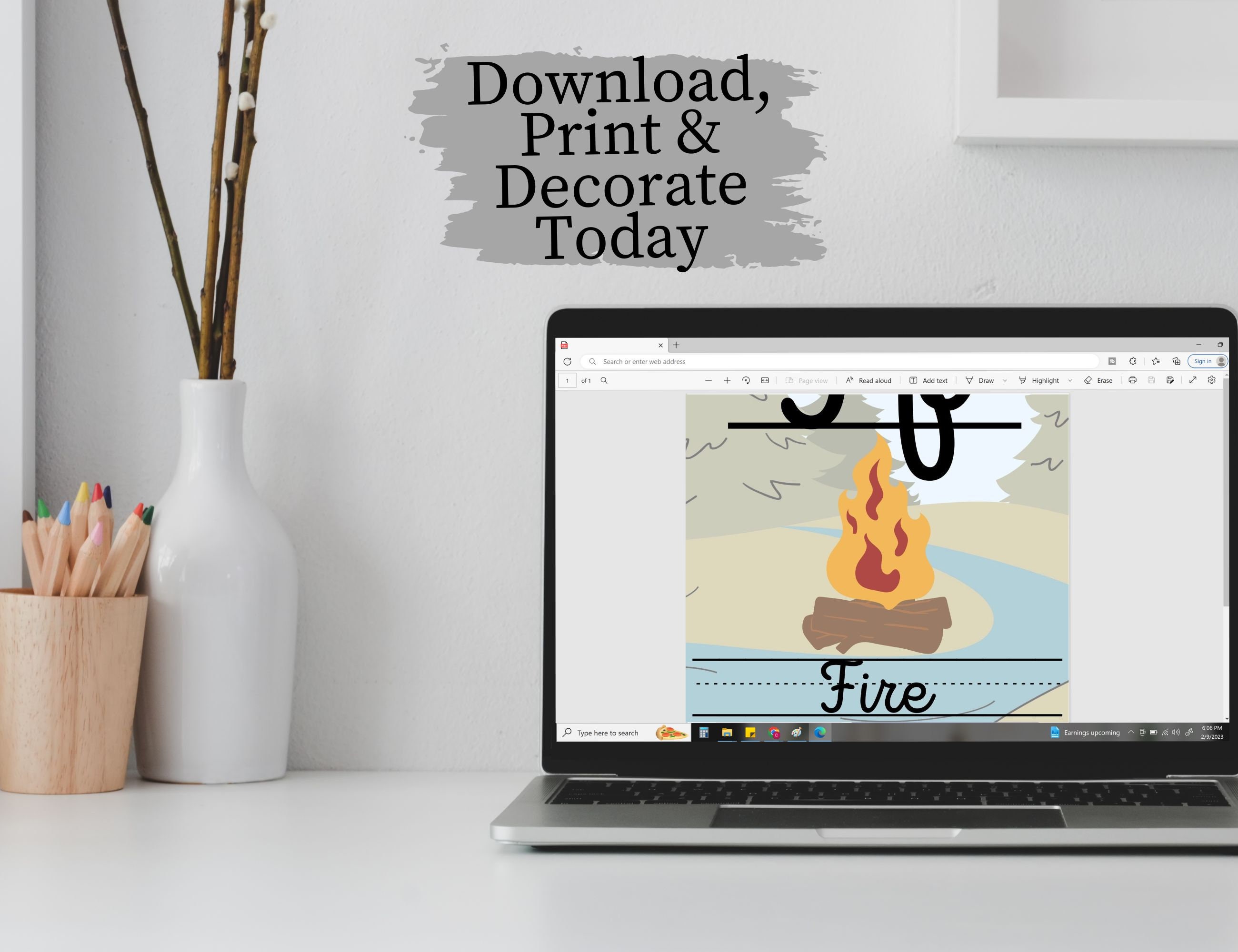 Alphabet Posters, Happy Camper Back to School Classroom Signs, Great ...