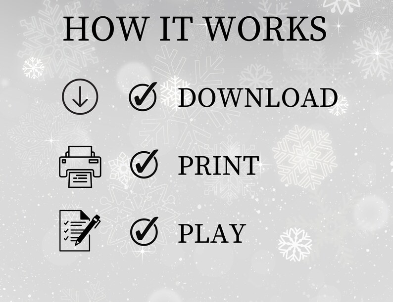 Outdoor Christmas Scavenger Hunt, Printable Holiday Lights Scavenger ...