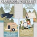 Printable Happy Camper Back to School Classroom Signs, Great Outdoors ...