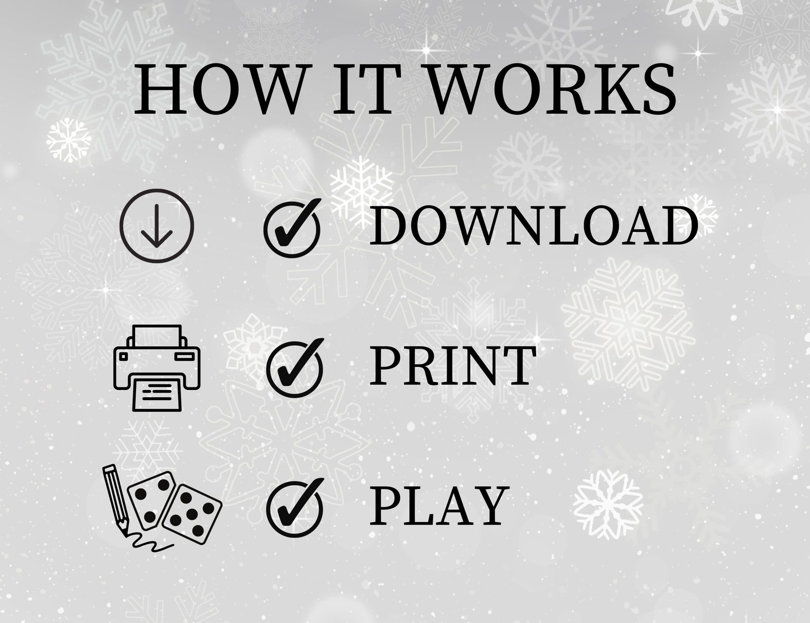 Christmas Dice Game Bundle, Roll A Snowman, Roll A Nativity, Roll A ...