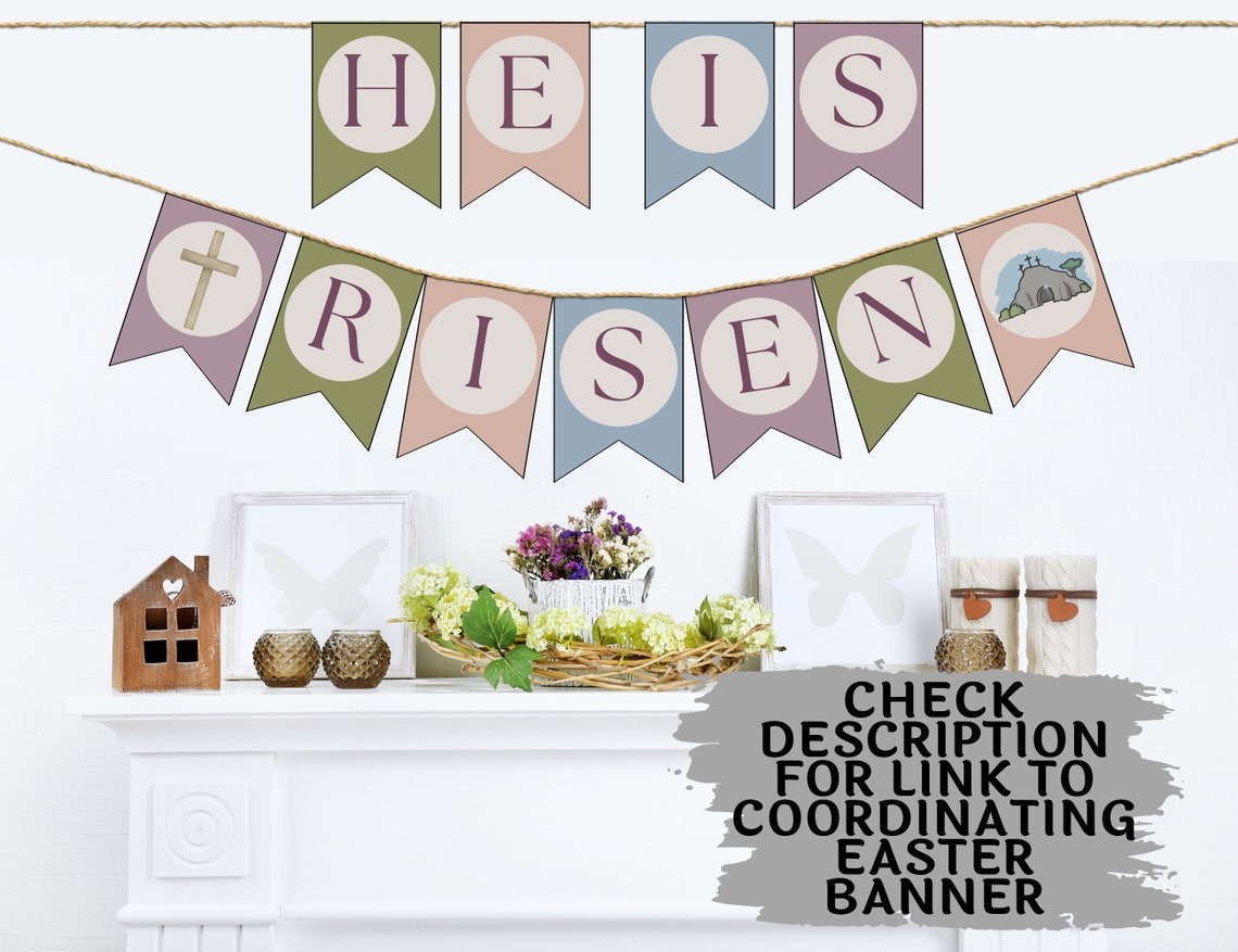 Custom Spring Time Banner Printable, Personalize Your Own Pennant ...