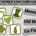 Printable St Patrick's Day Memory Matching Card Game, St Patty's Day ...