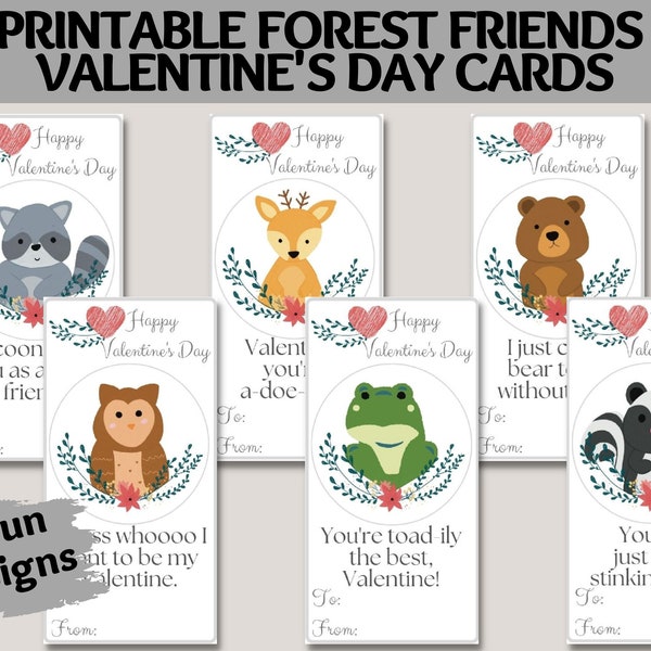 Diy Valentine Card - Etsy