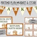 Pretend Play Grocery Market Printable Bundle, Grocery Store Dramatic ...