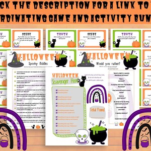 Halloween Memory Matching Card Game Halloween Go Fish - Etsy