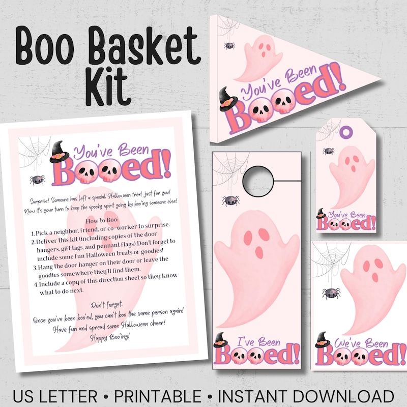 Boo Basket for Coworker - Etsy