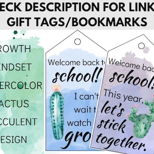 ABC Alphabet Matching Cards Upper and Lowercase Cactus Succulent Growth ...
