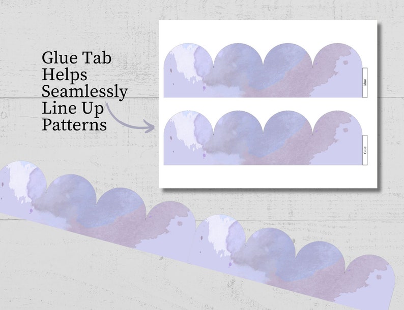 Watercolor Classroom Bulletin Board Border Kit, Printable Succulent ...