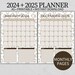 Printable Leopard Print A5 Planner, Instant Download Monthly Calendar ...