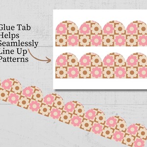 Groovy Classroom Bulletin Board Border Kit, Printable Retro Hippie-chic ...