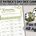 St Patrick's Day Roll A Story Dice Game, Printable Creative Story ...