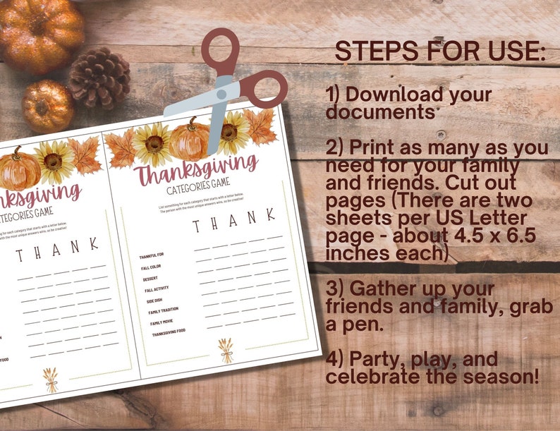 Printable Thanksgiving Games and Activities Ultimate Bundle - Etsy