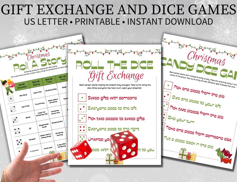 Printable Christmas Game Bundle Ultimate Holiday Activity Pack ...