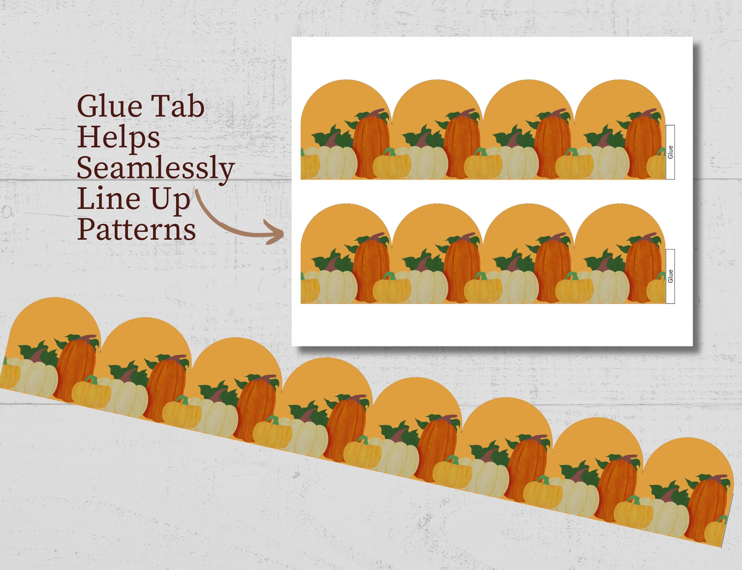 Classroom Bulletin Board Border Kit, Printable Autumn Harvest ...