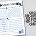 Monster Truck Reward Chart for Kids, Printable Responsibility and ...