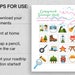 Printable Family Road Trip Activities Games and Journal Bundle, Summer ...