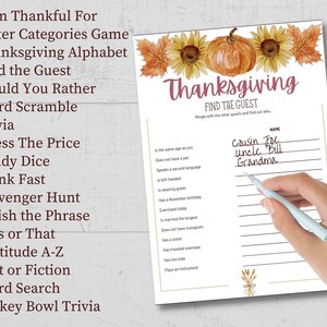 Printable Thanksgiving Games and Activities Ultimate Bundle, Kid and ...
