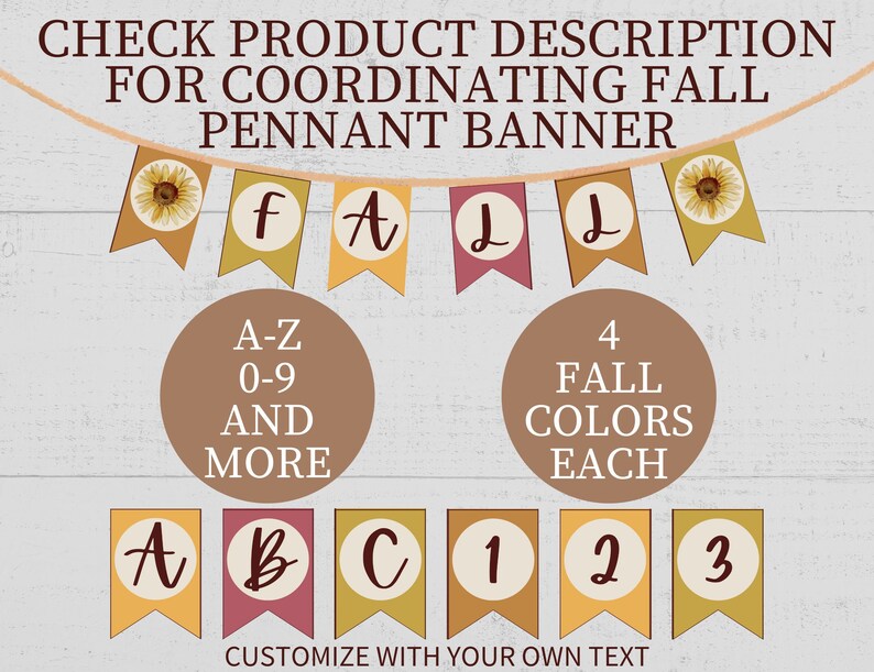 Classroom Bulletin Board Border Kit, Printable Autumn Harvest ...