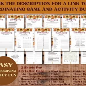 Printable Recipe Planner Book Thanksgiving Recipe Cards - Etsy