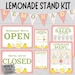 Printable Lemonade Stand Kit, Pretend Play Bundle, Dramatic Play ...