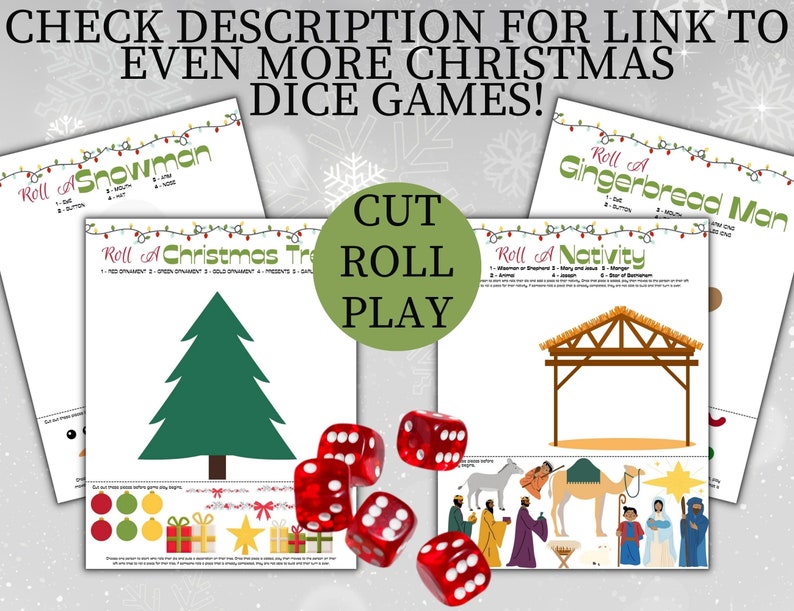 Printable Christmas Game Bundle Ultimate Holiday Activity Pack ...