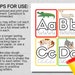 Printable Animal Alphabet Play Dough Mats Dry Erase Letter - Etsy