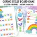 Printable Kid's Coping Skills Board Game, Emotional Regulation Activity ...