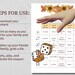 Printable Thanksgiving Roll A Story Dice Game, Thanksgiving Dice Game ...