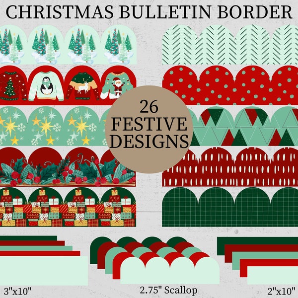 Christmas Bulletin Boards - Etsy
