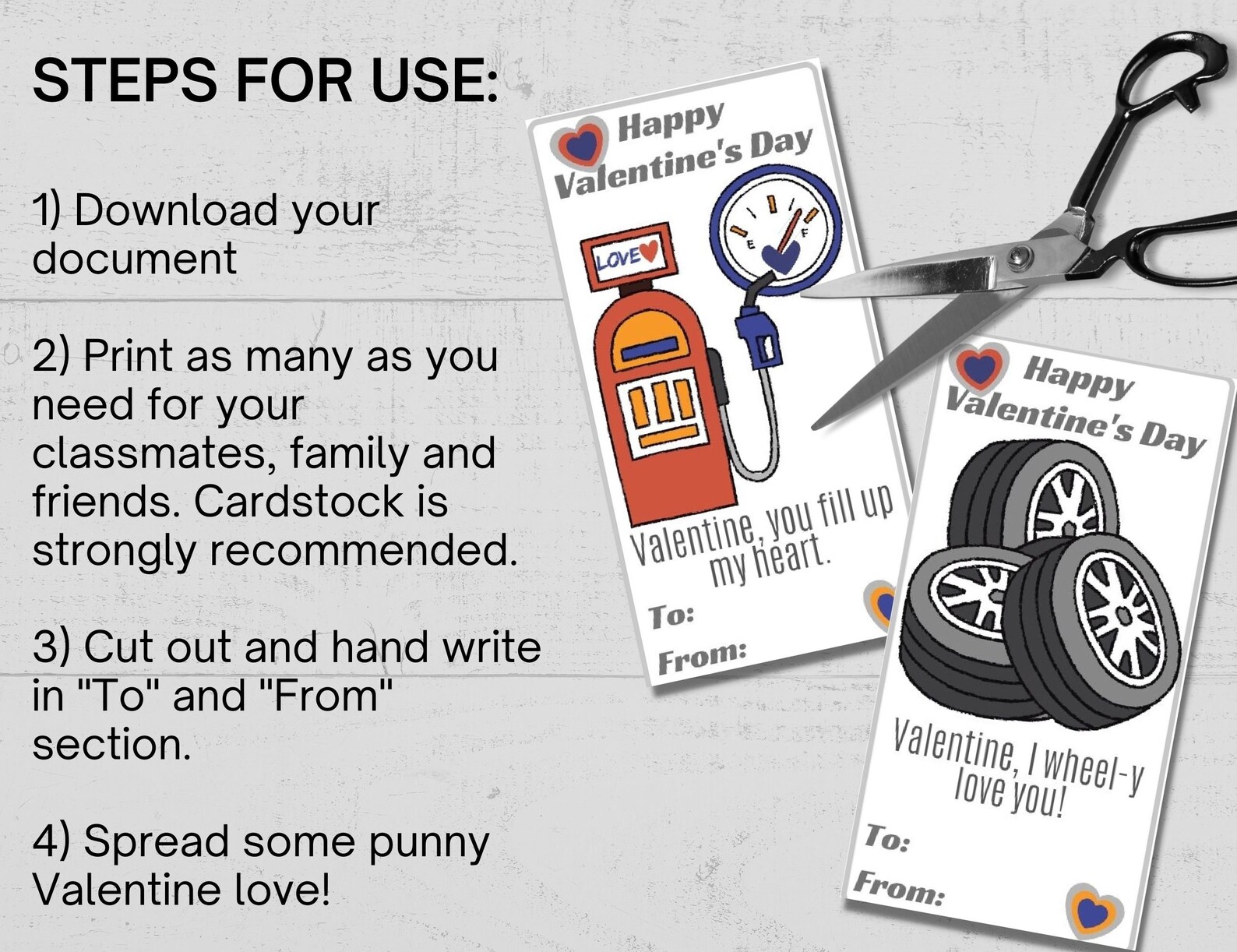 Printable Race Car Valentine's Day Cards for Car Loving Kids! Last ...