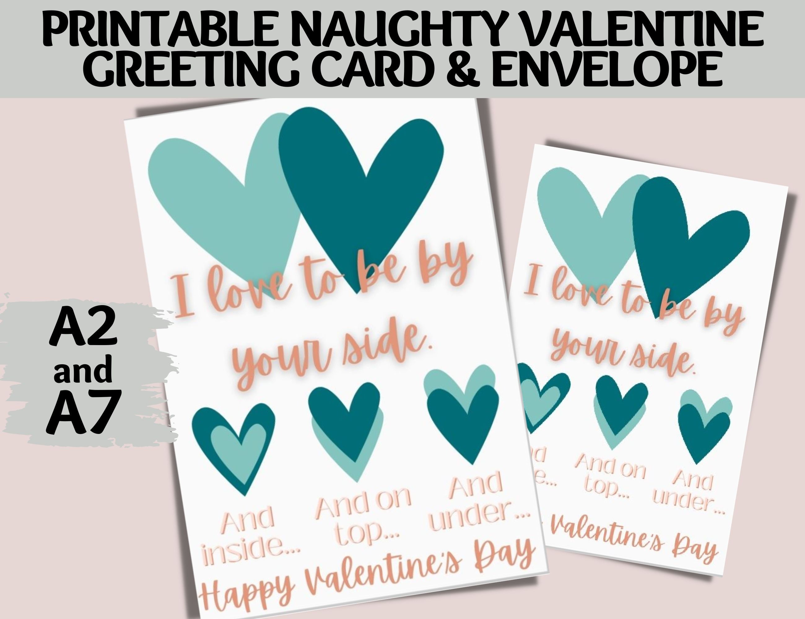 Naughty Printable Valentine's Day Card for Her or Him, Funny ...
