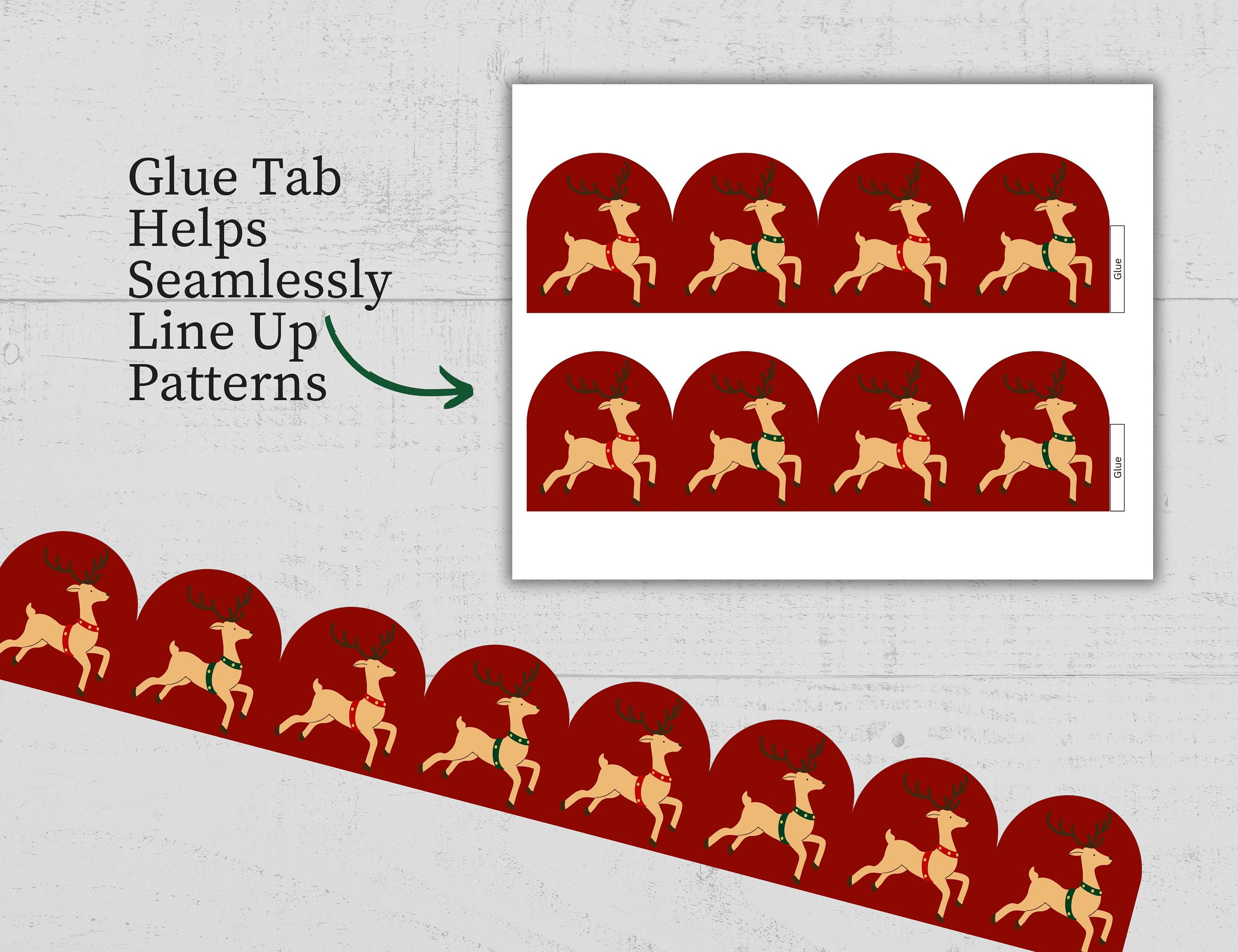 Classroom Bulletin Board Border Kit, Printable Christmas Winter ...