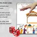 Printable Roll A Nativity Christmas Dice Game, Religious Christmas Kids ...