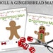 Christmas Dice Game Bundle, Roll A Snowman, Roll A Nativity, Roll A ...