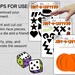 Printable Halloween Roll A Jack-o-lantern Dice Game, Roll A Pumpkin ...