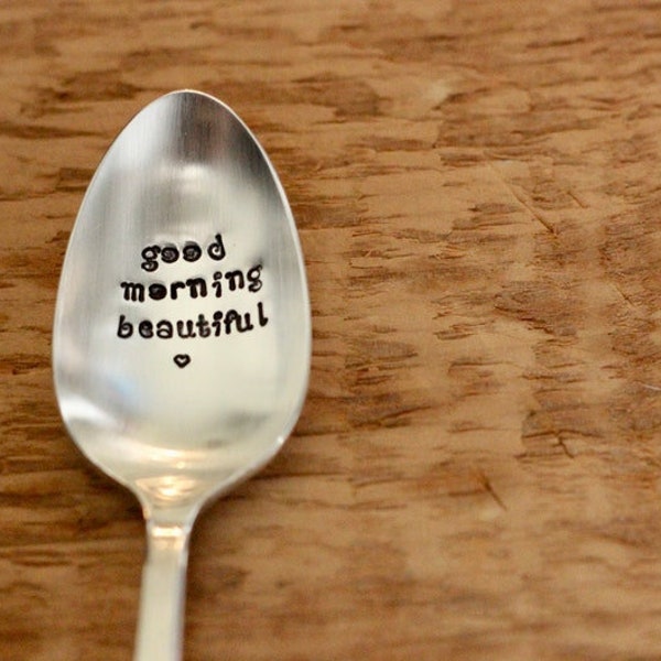 Good Morning Spoon - Etsy