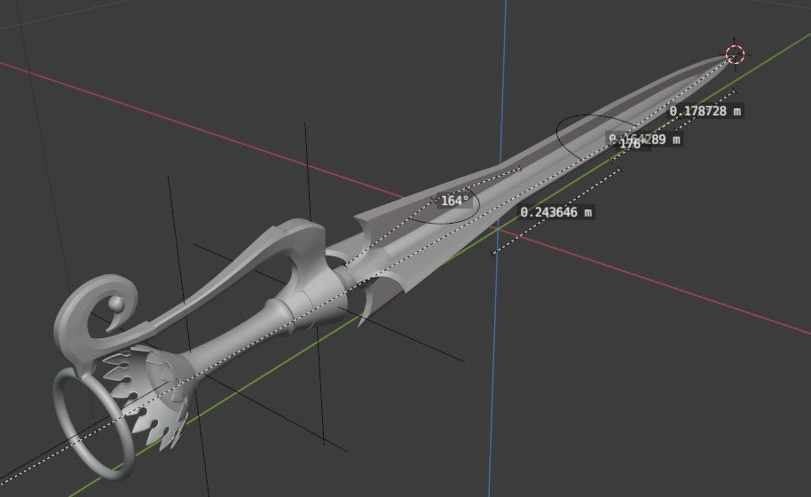 Shuten Douji Cosplay Sword Weapon Split and Keyed for 3d Printing (fate ...