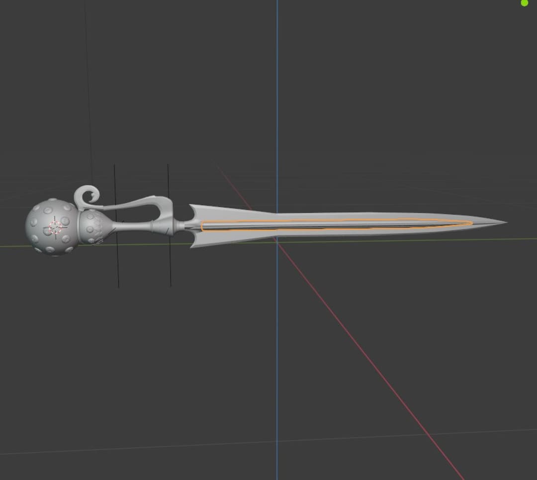 Shuten Douji Cosplay Sword Weapon Split and Keyed for 3d Printing (fate ...