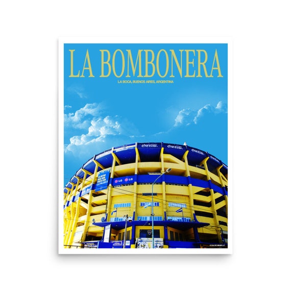 La Bombonera / Boca Juniors Poster / Soccer Poster / Soccer / | Etsy