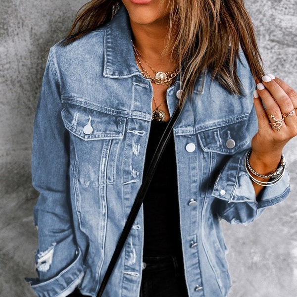 Small Denim Jacket - Etsy