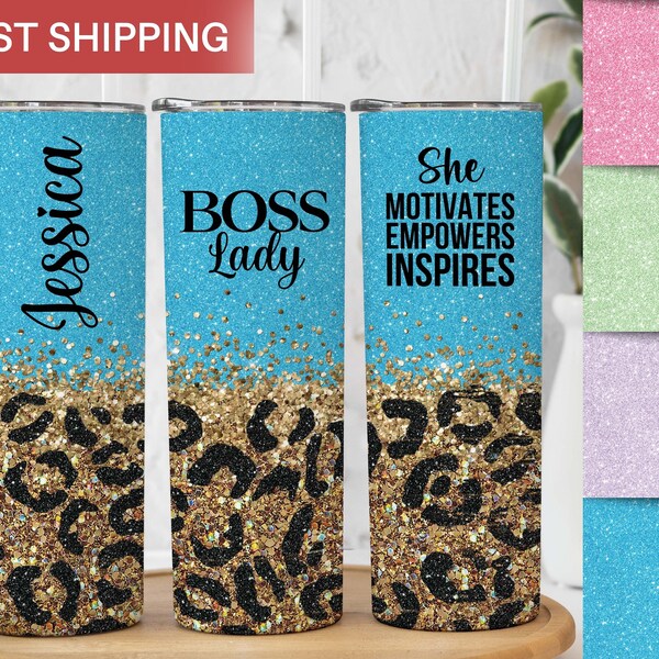 Boss Lady Tumbler Etsy