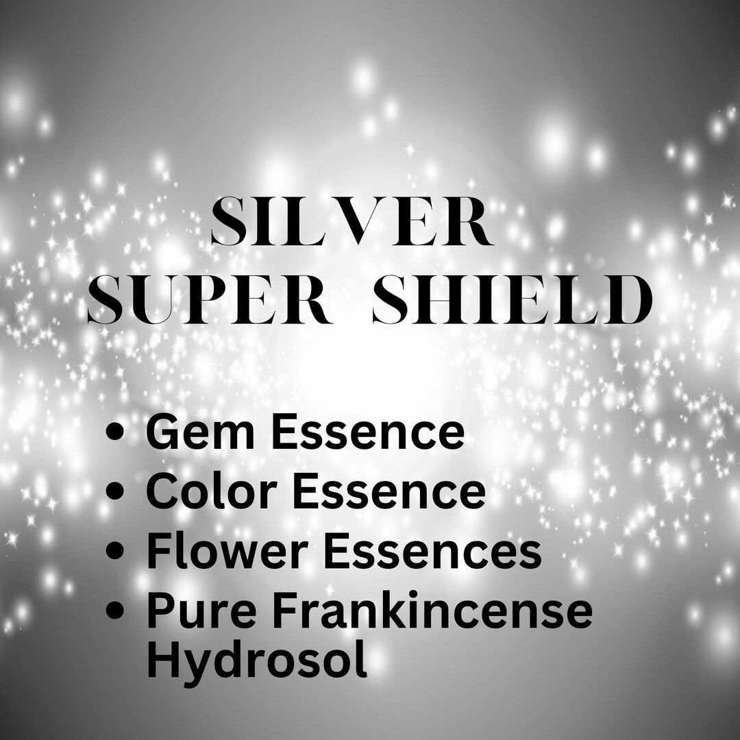Silver Super Shield Gem Essence Flower Essence Color Essence Gift ...