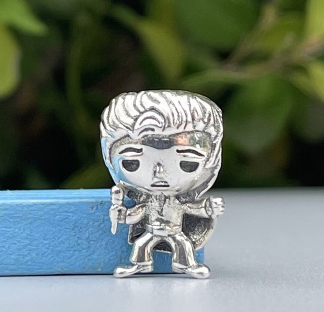 Singing Elvis Presley Charm 100% 925 Sterling Silver Charm - Etsy