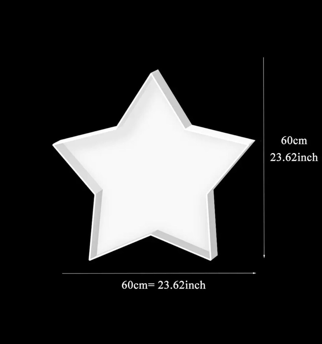 Star Balloons Frame DIY Mosaic Balloons Filling Box Baby - Etsy